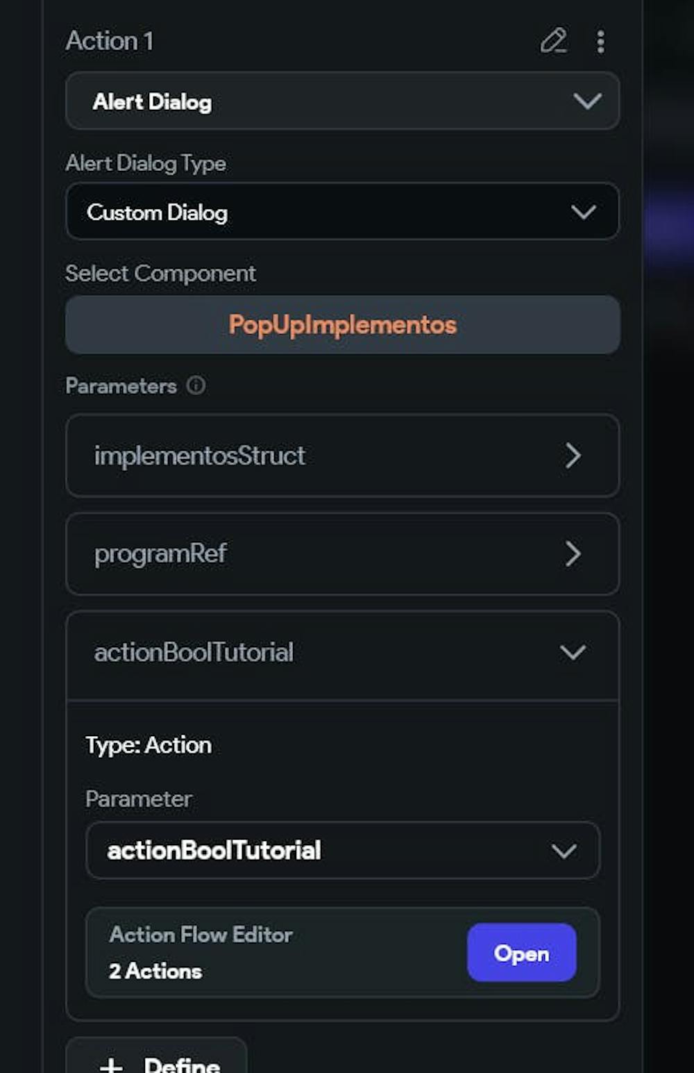 Control PageView action improperly set with execute callback