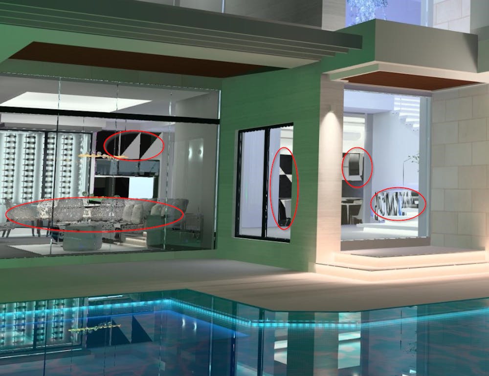 Rendering Issue with IFC furnishing elements