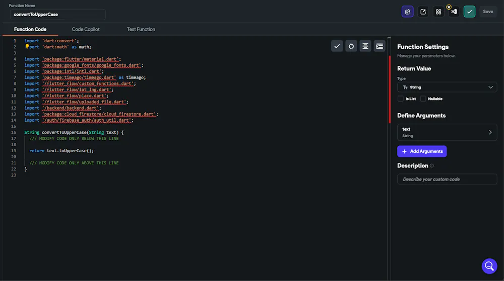 Custom Function