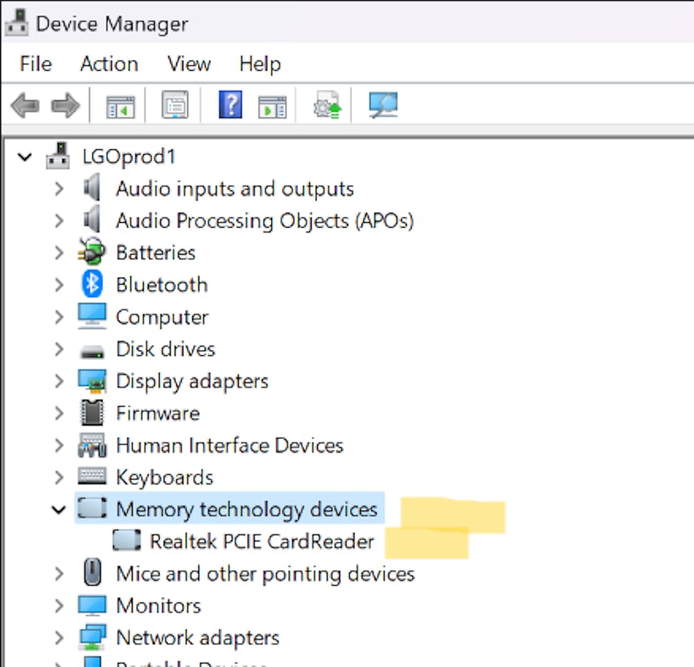 Legion Go RealTek Card Reader Beta Driver 10.0.22631.21370_20231124_WHQL
