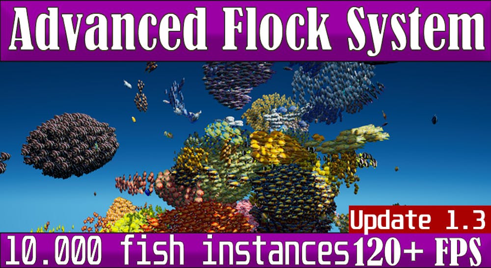 [Unreal Engine] (Game Dev Asset) Advanced Flock System [Free]