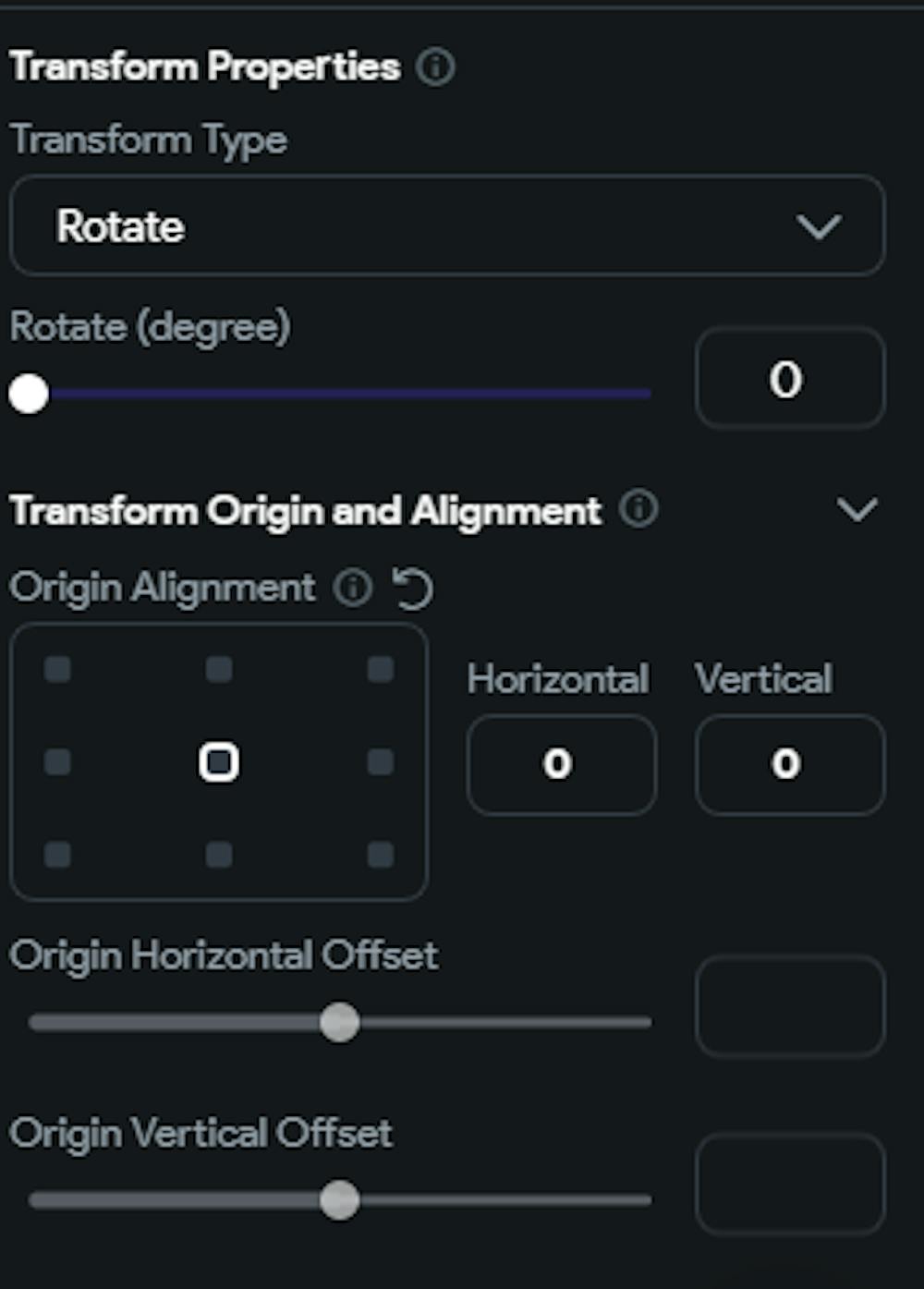 Transformation Rotae using value from app variable