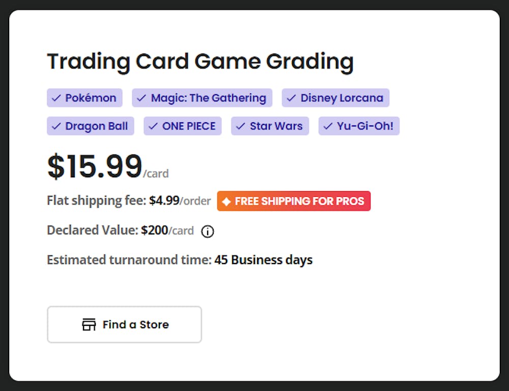 GameStop is Now Offering a PSA Grading Middleman Service