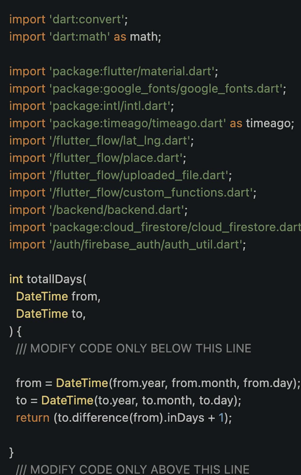 Iterate a widget based on output of custom function