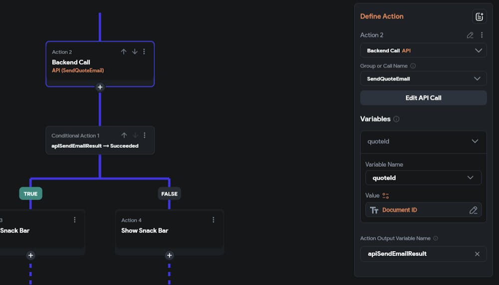 Api Call Request Works In Test Mode But Fails To Pass A Variable In Production