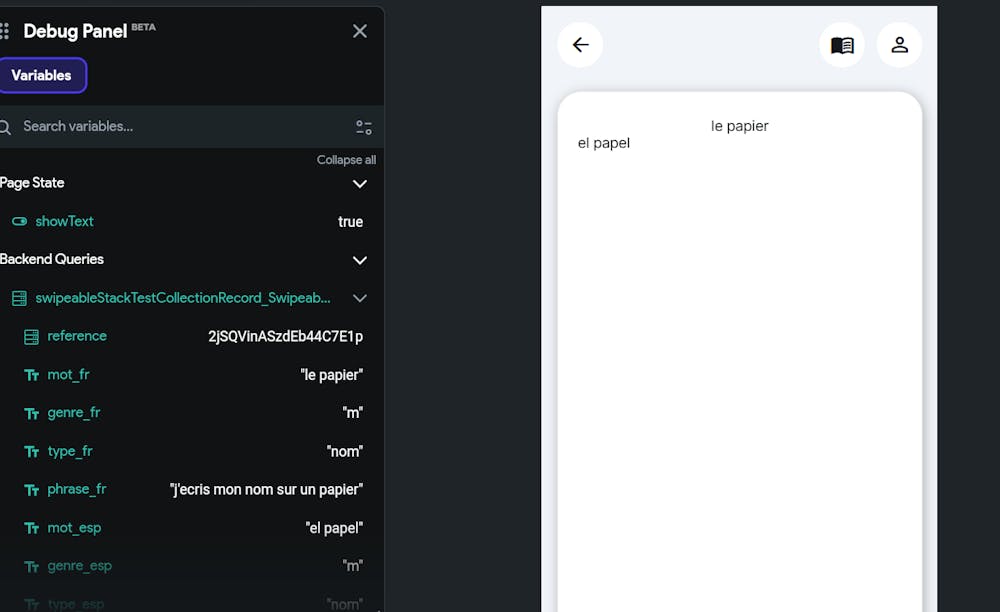 Swipeablestack to loop from a firestore collection (for a flashcard ...