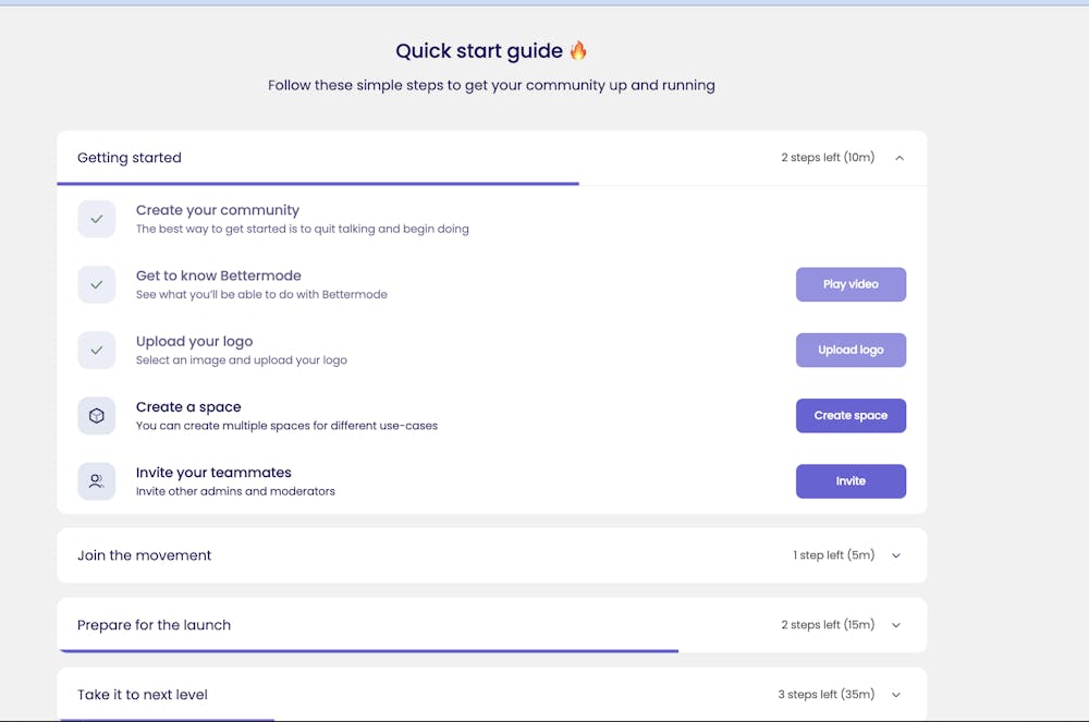 How to get an onboarding checklist on our site? - Similar to the ...