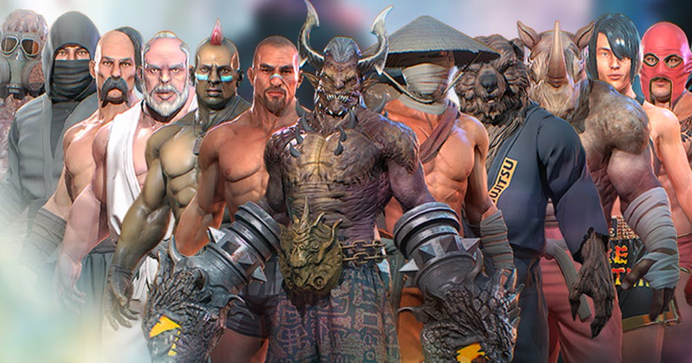 [Unity] (Game Dev Asset) PBR Fighters (Pack) [Free]