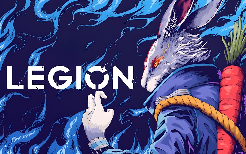 Blue Rabbit Wallpaper