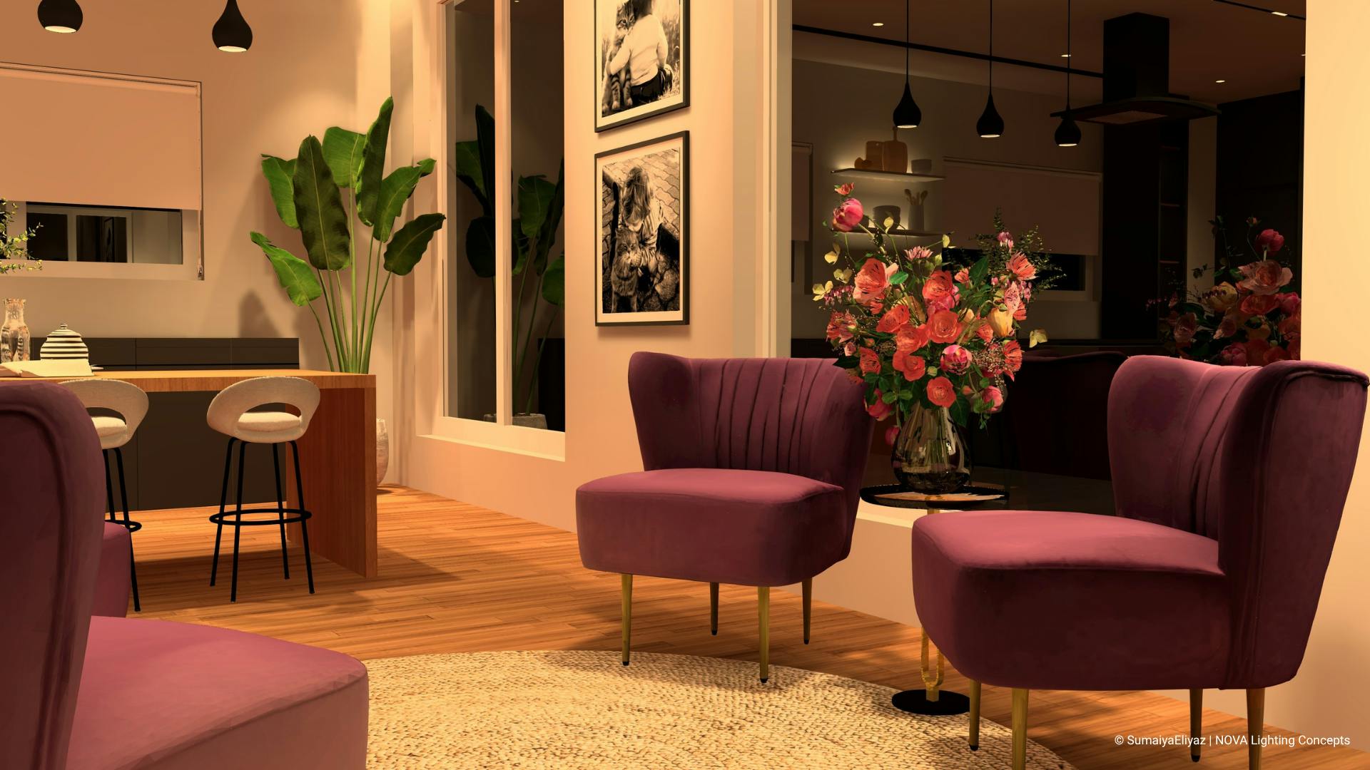 Interior Lighting Renders