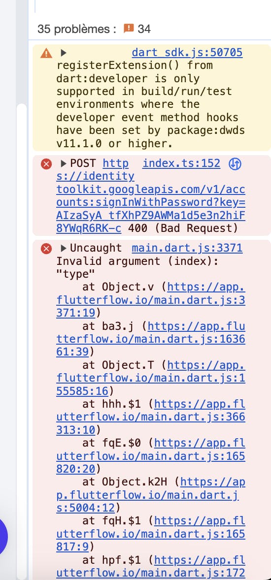 Error Firebase POST https://identitytoolkit.googleapis.com/v1/accounts:signInWithPassword?400 ...