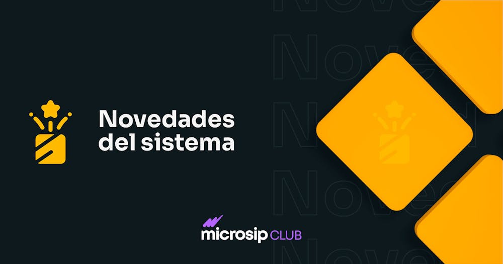 Novedades de Microsip