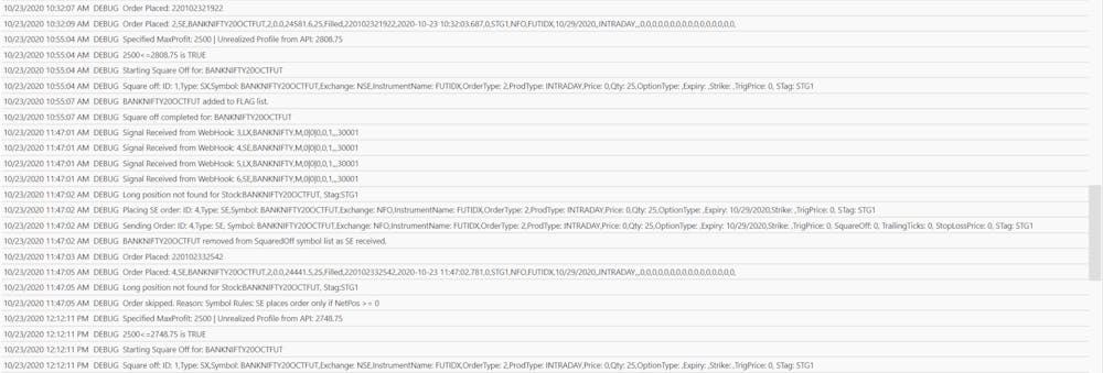Maxprofit in APIBridge