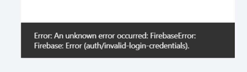 Customization Of The Authentication Errors