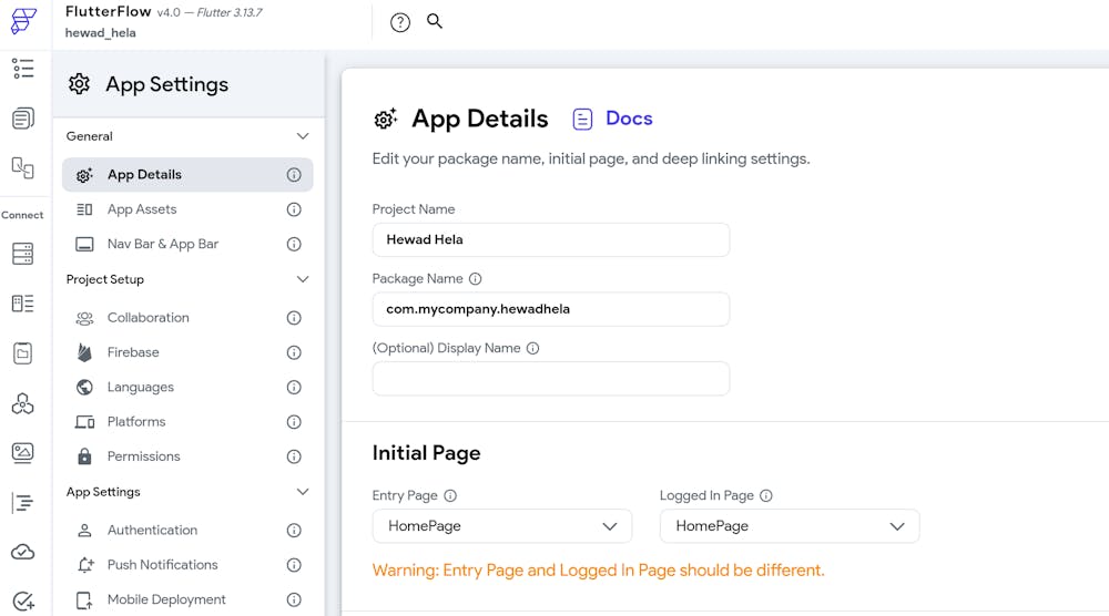 Why nav bar is not show well when i put the initial page to HomePage?