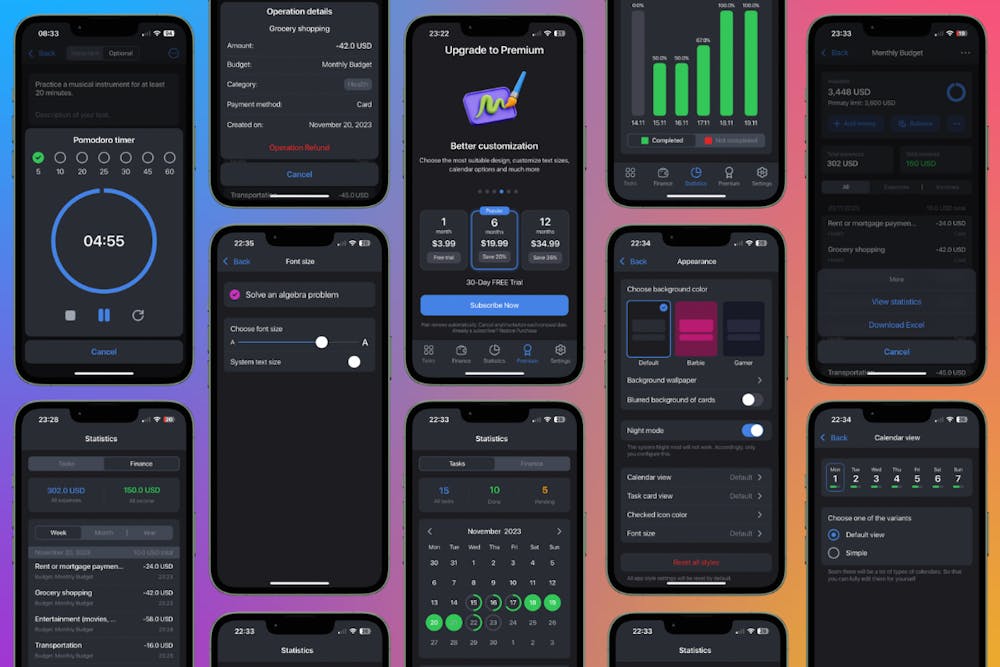 Planior - OFFLINE Tasks and Financial Management app