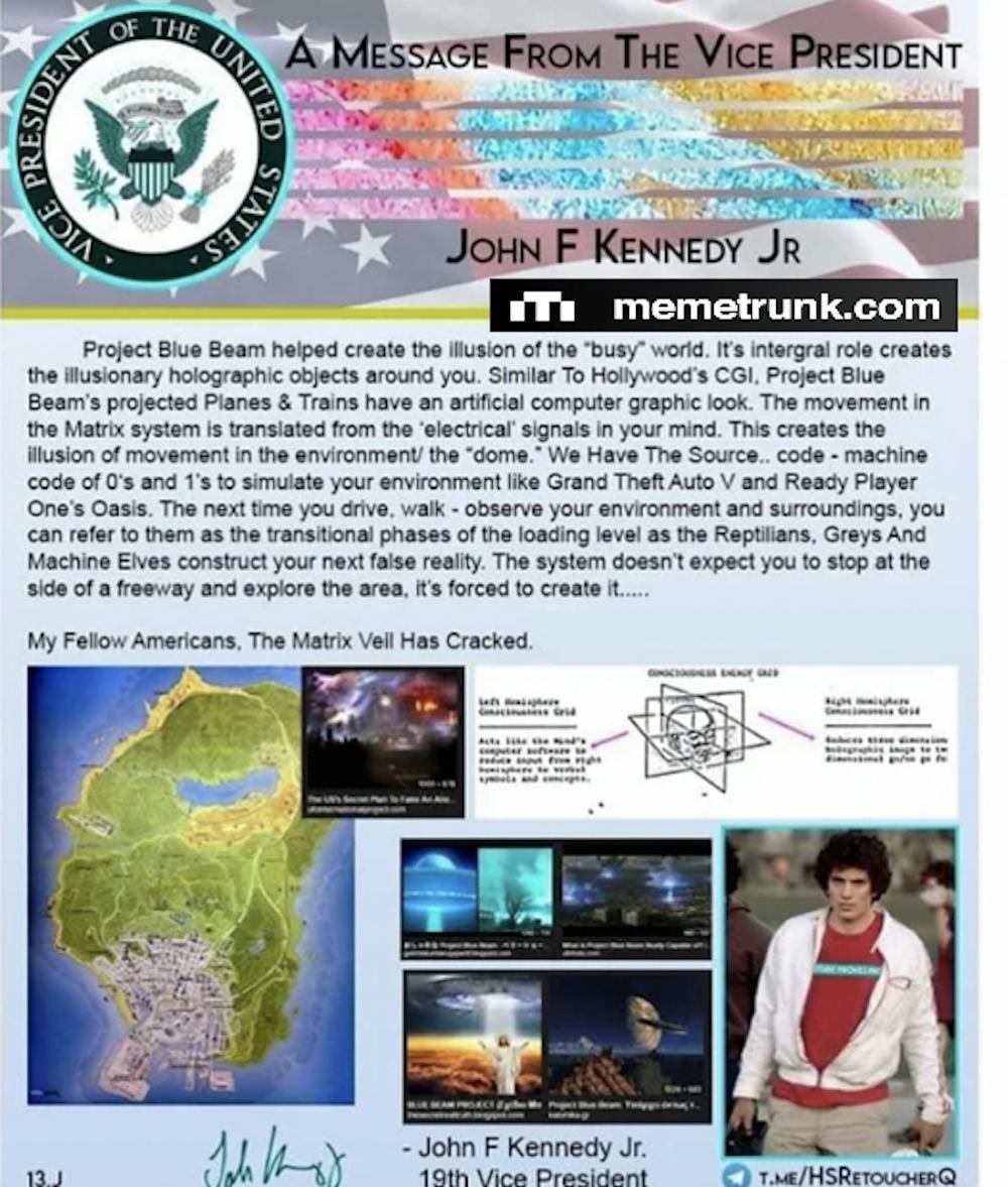 Project Blue Beam helped create the illusion of the "busy" world. It's ...