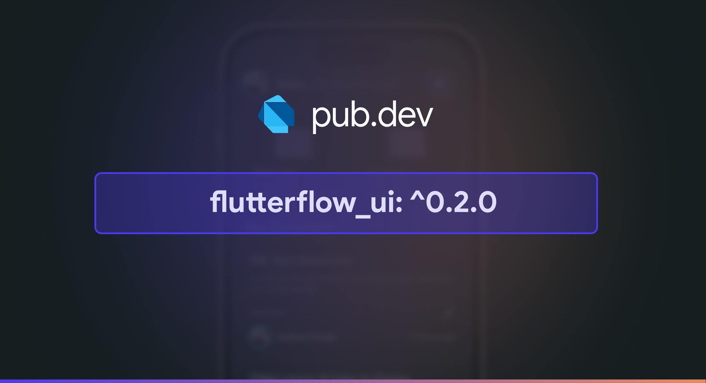 flutterflow_ui package: Export FlutterFlow UI code to existing Flutter ... flutterflow_ui package: Export FlutterFlow UI code to existing Flutter ...